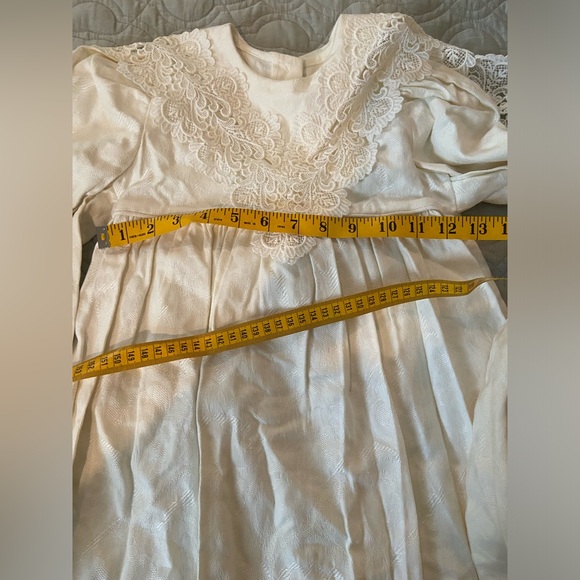 Sarah Kent | Dresses | Vintage Offwhite Dreas With Lace | Poshmark